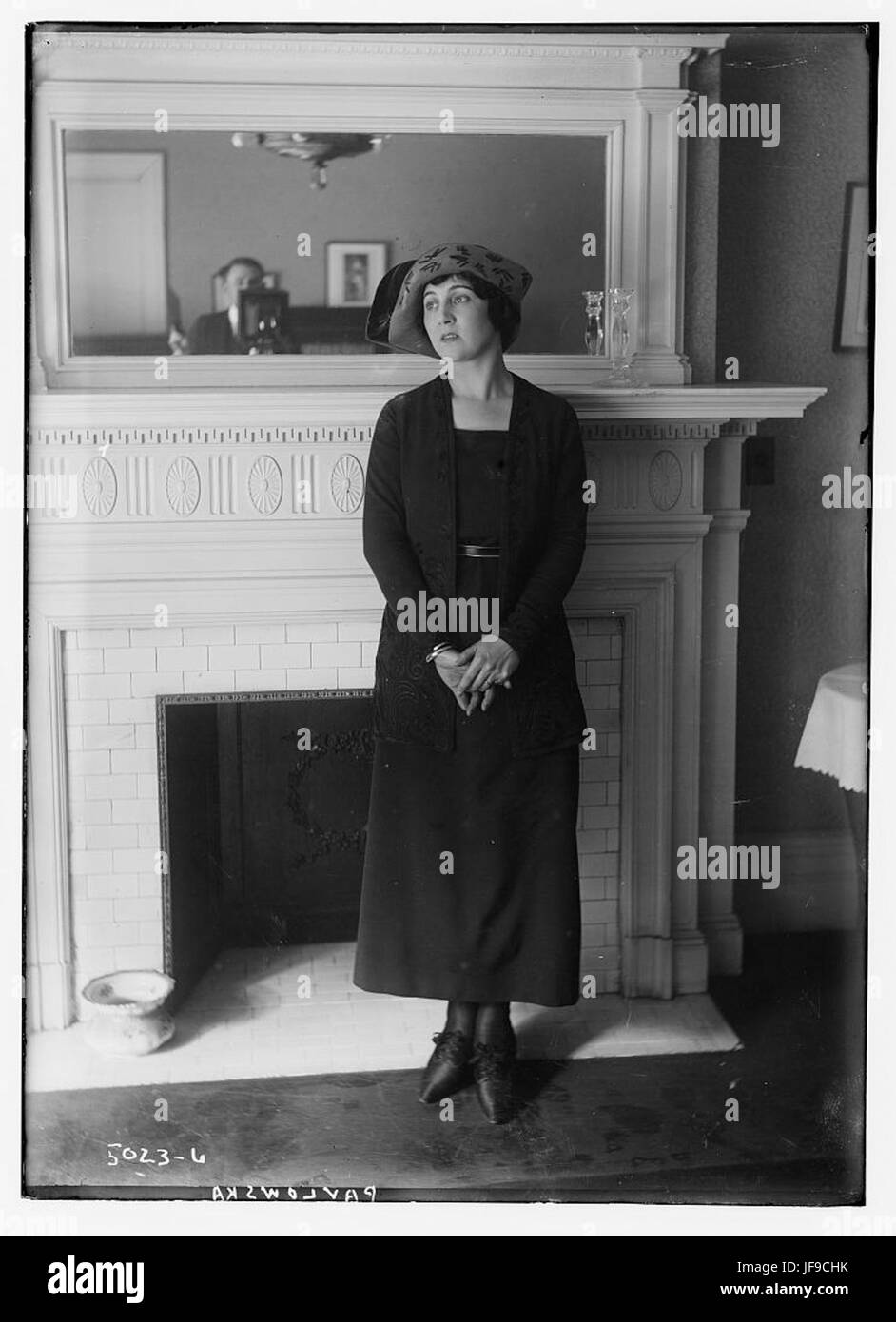 A historical photograph capturing Pavlowska, a significant location ...