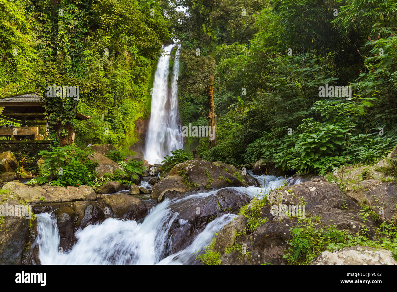Gitgit Waterfall - Bali island Indonesia Stock Photo - Alamy
