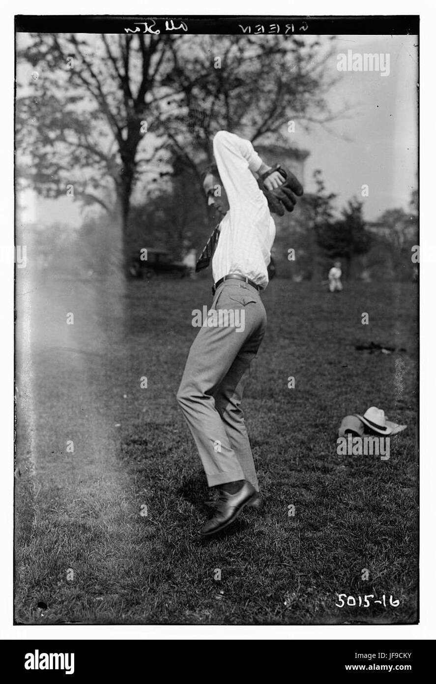 A portrait of George Hamilton Green, the famous xylophonist, performing ...