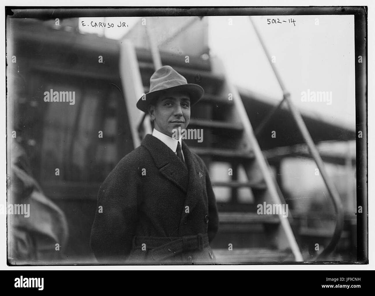 E Caruso Jr: A Historical Figure's Influence Stock Photo - Alamy