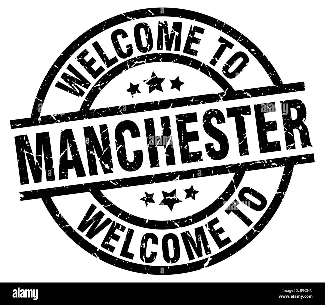 welcome to Manchester black stamp Stock Vector Image & Art - Alamy