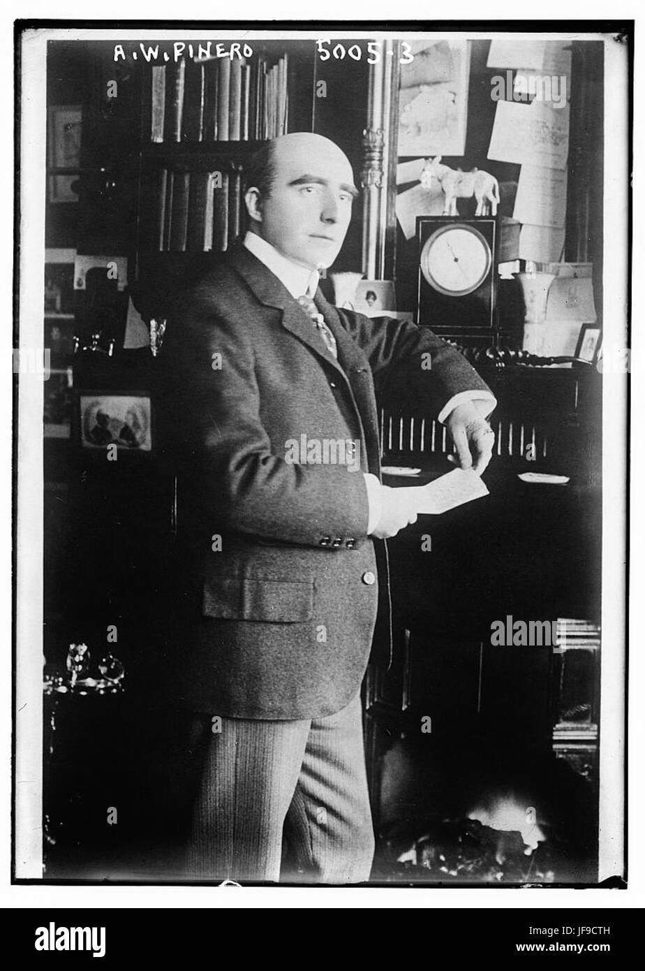 A portrait of A.W. Pinero, an influential figure captured in this ...