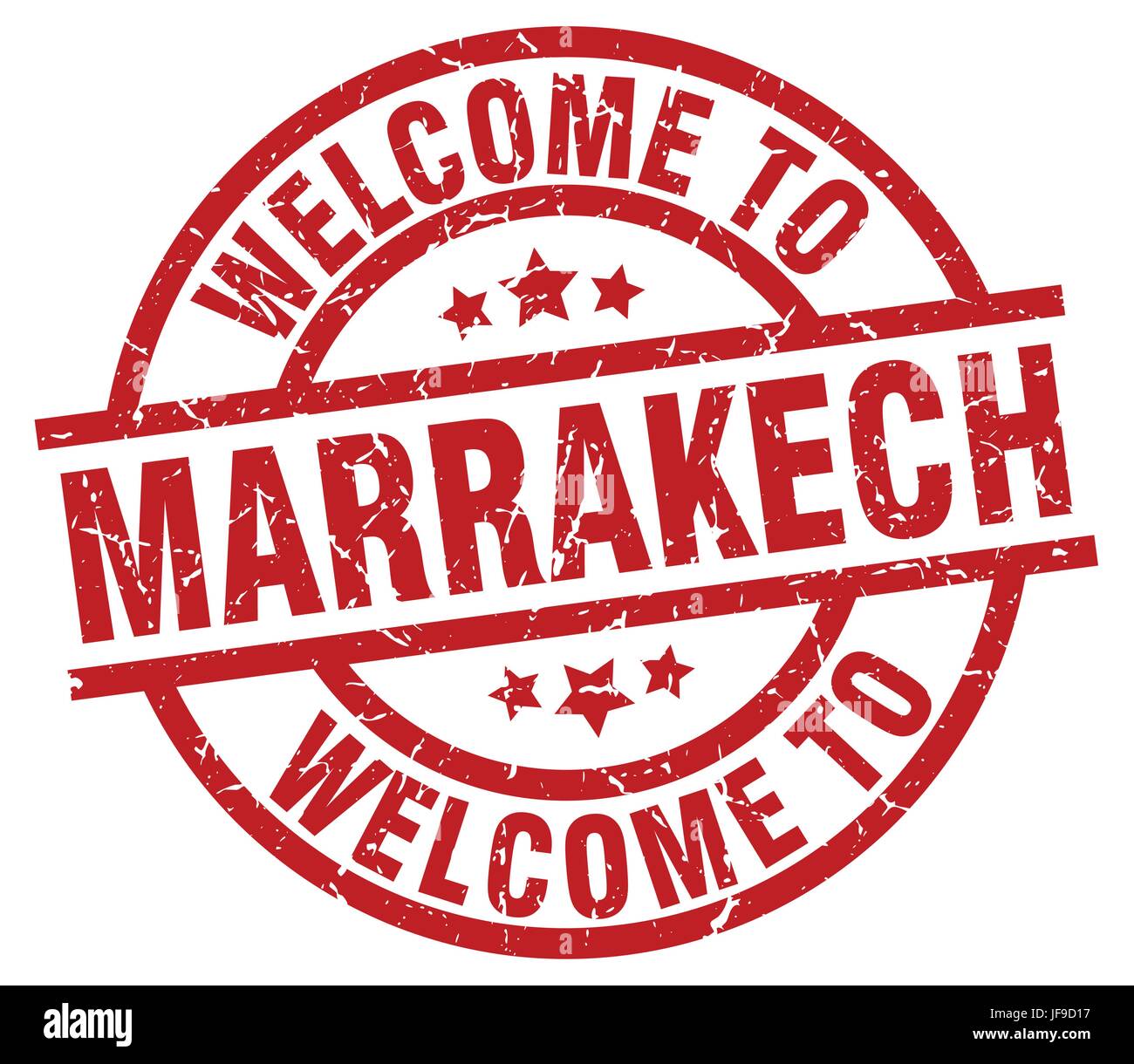 welcome to Marrakech red stamp Stock Vector Image & Art - Alamy