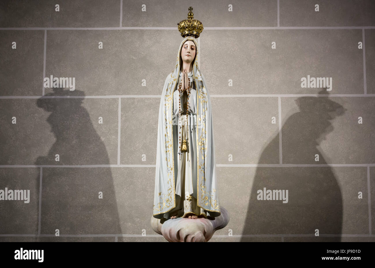 Statue of Our Lady Stock Photo - Alamy
