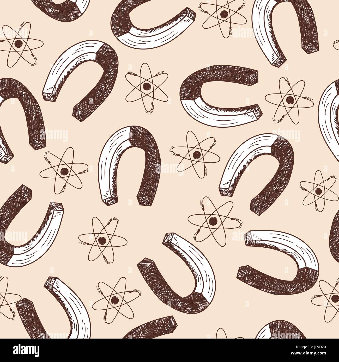 Doodle pattern job vector Stock Vector Images - Alamy