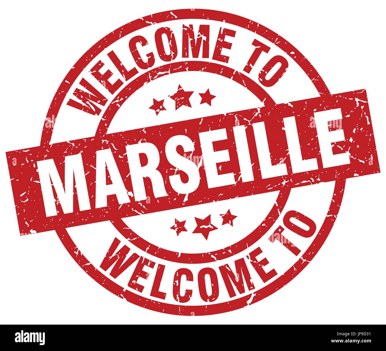 Welcome to marseille Stock Vector Images - Alamy