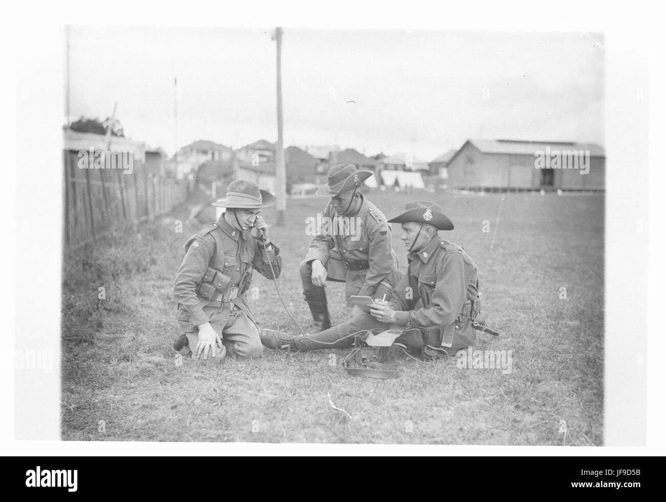 Military field communication hi-res stock photography and images - Alamy