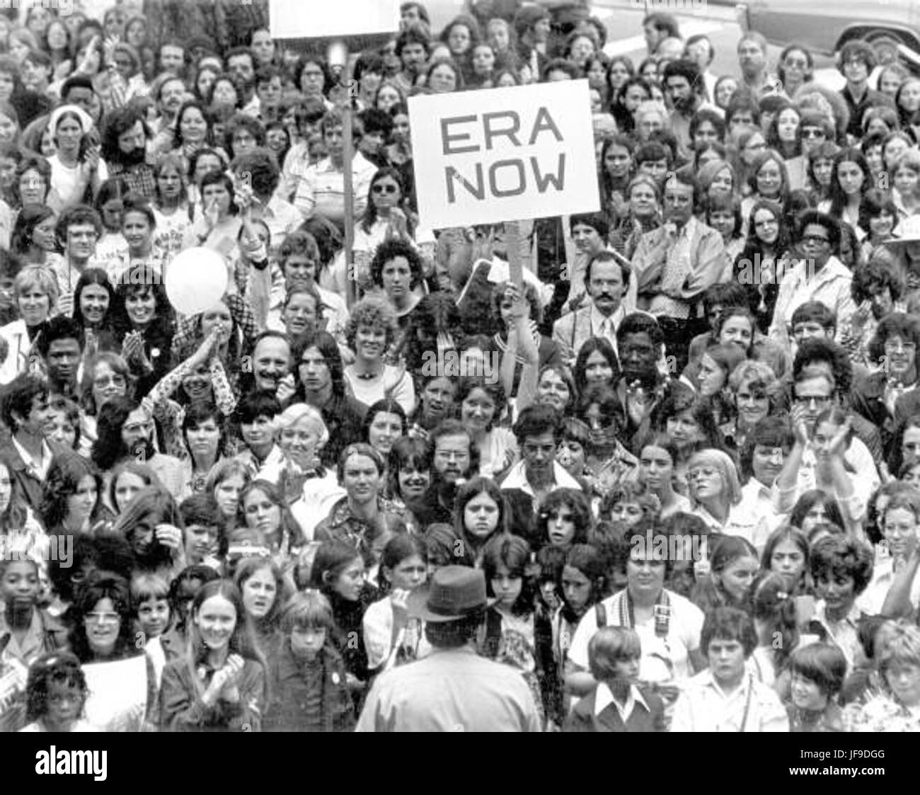 ERA demonstration - Florida: A historical image showing a demonstration ...
