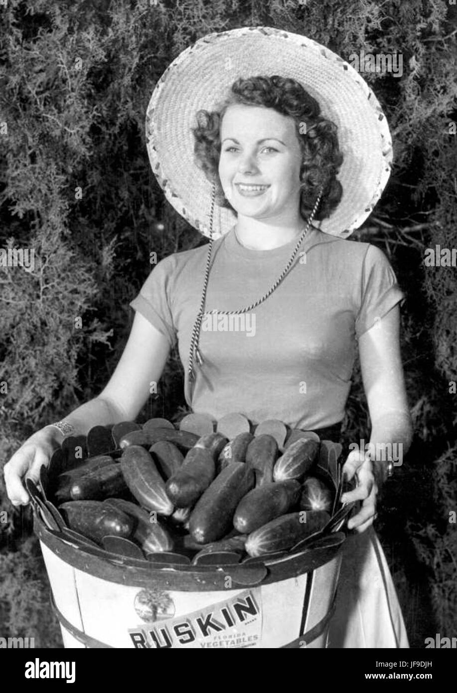 Betty Rodes, famously known as the 'Cucumber Queen' from Ruskin, became ...