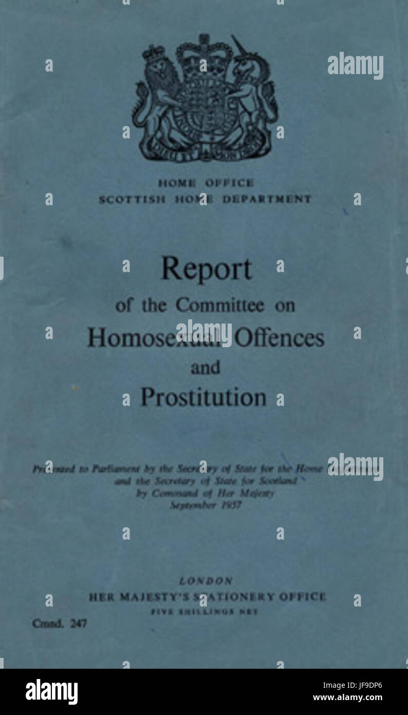 The wolfenden report hi-res stock photography and images - Alamy