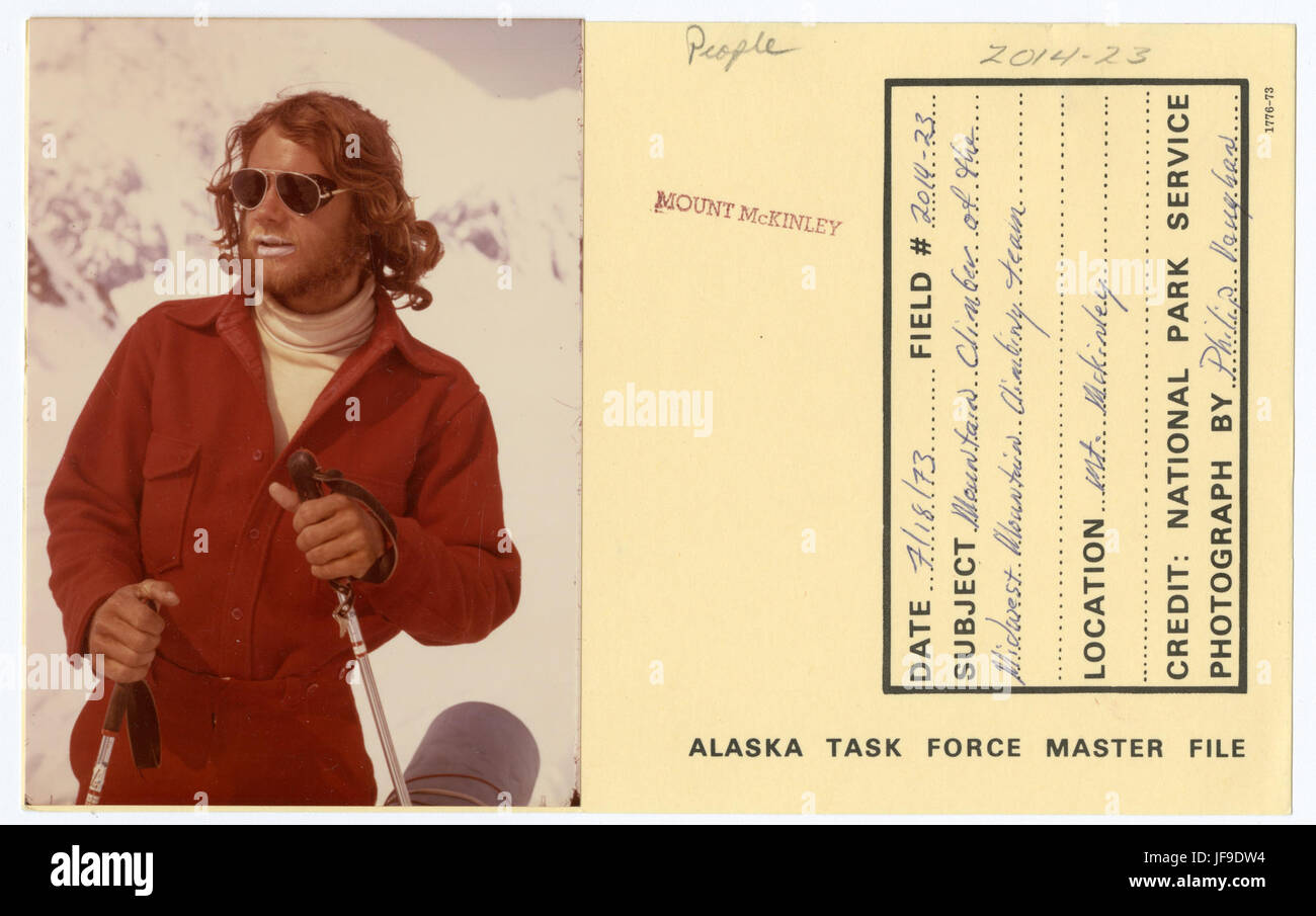 A member of the Midwest Mountain Climbing team, likely captured in an ...