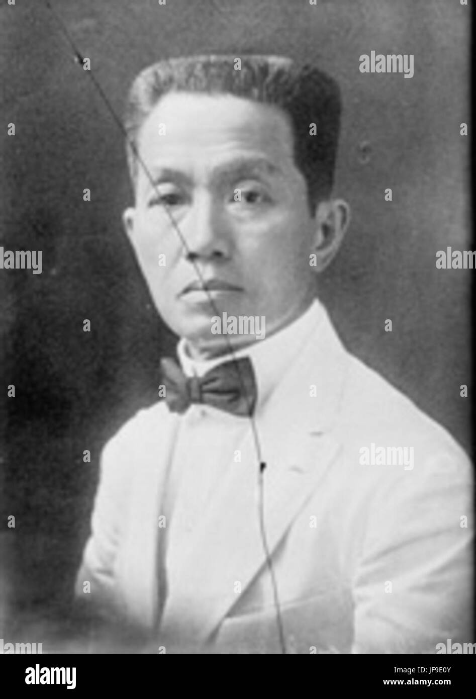 A historical image related to Emilio Aguinaldo, the first president of ...