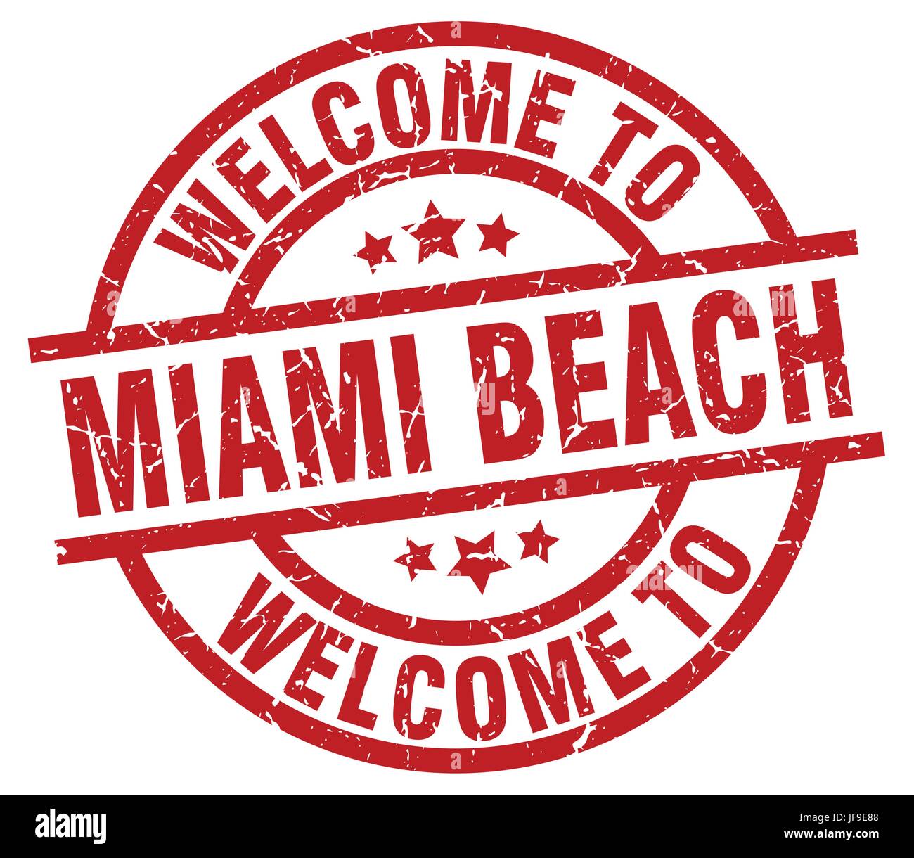 Orange beach welcome sign Cut Out Stock Images & Pictures - Alamy