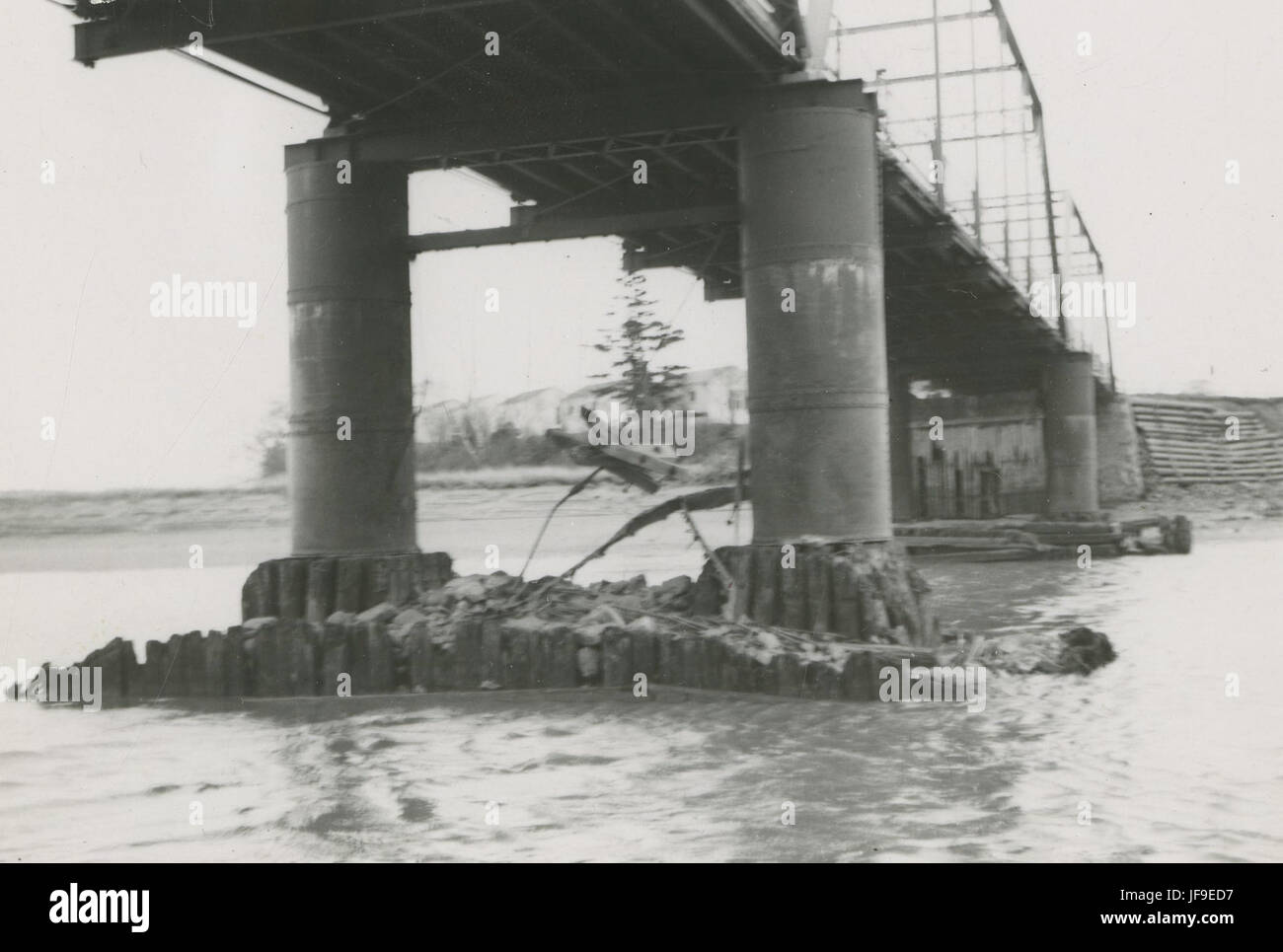 A vintage photograph with an unknown subject, capturing a moment of ...