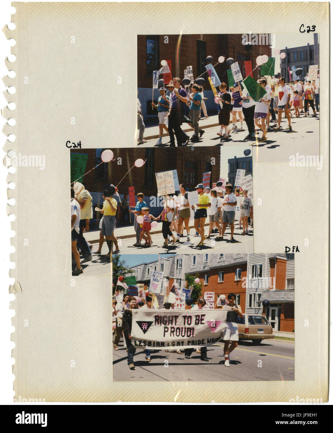 An album documenting the Halifax Pride Parade, capturing the vibrant ...