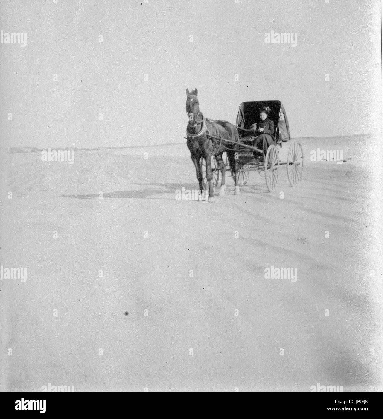 An unidentified historical image, potentially from an archival ...