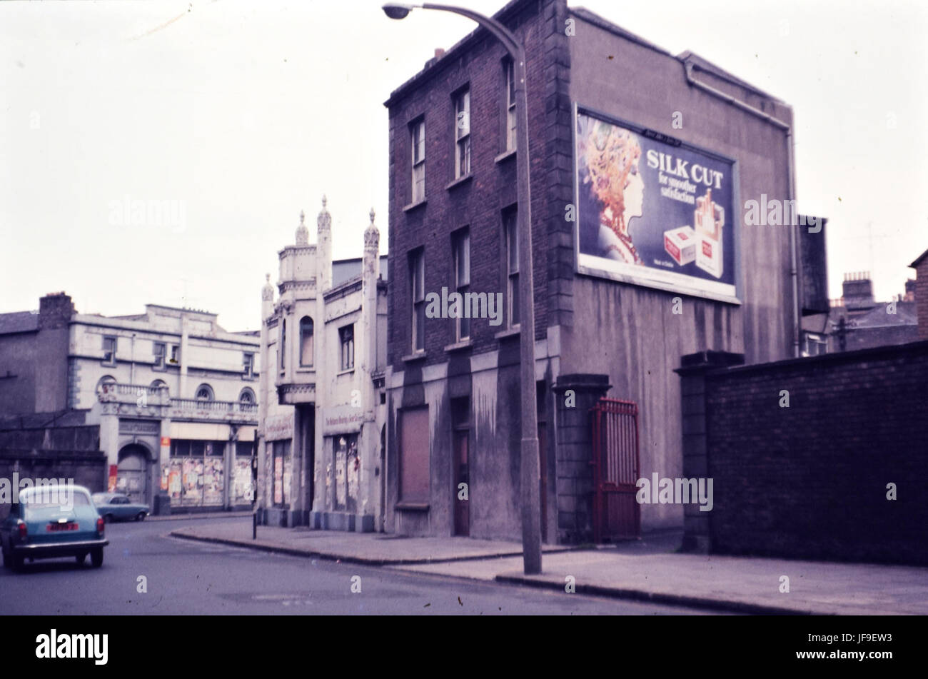 A photograph capturing the Turkish Bath on Lincoln Place in Dublin ...