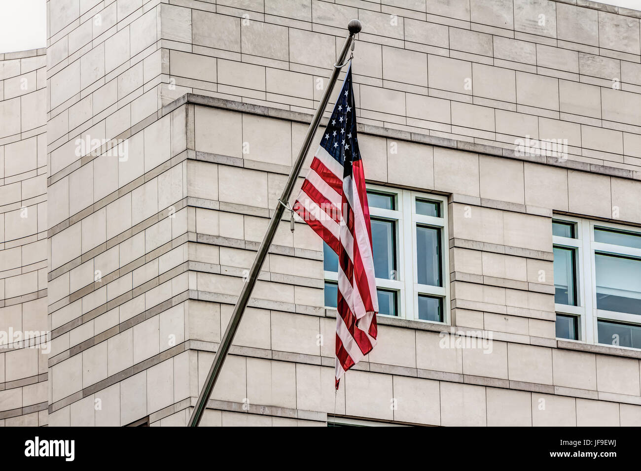 Embassy of the USA in Berlin Stock Photo - Alamy