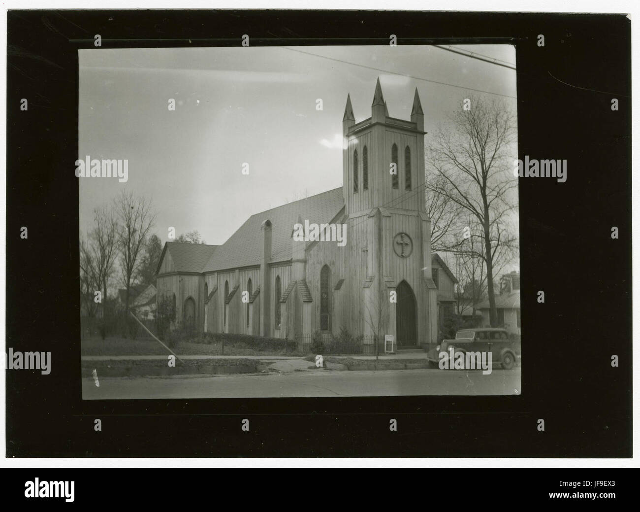 Grace Episcopal Church, Canton, Madison, MS, showing historical ...