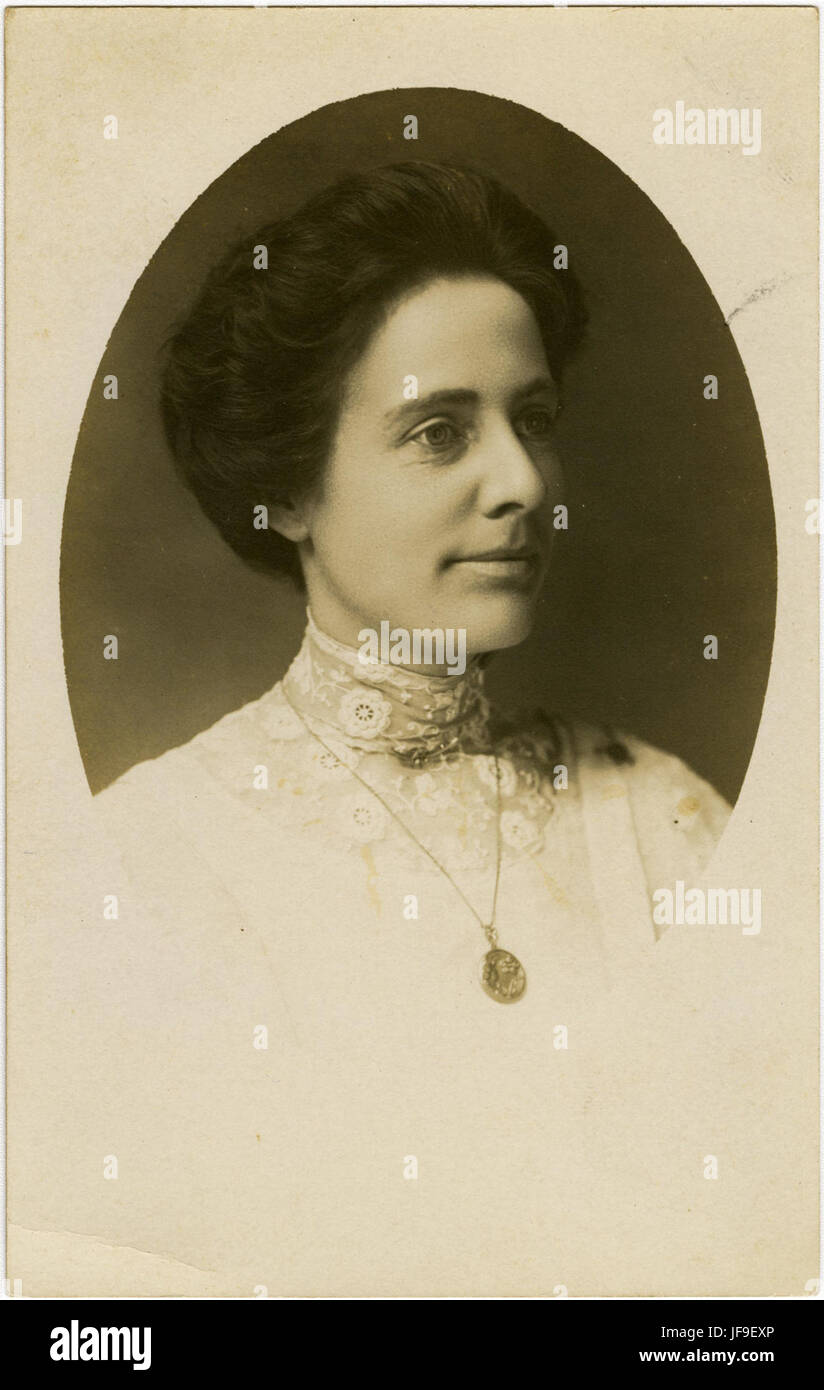 A poignant, unidentified portrait of a woman captured in the early 20th ...