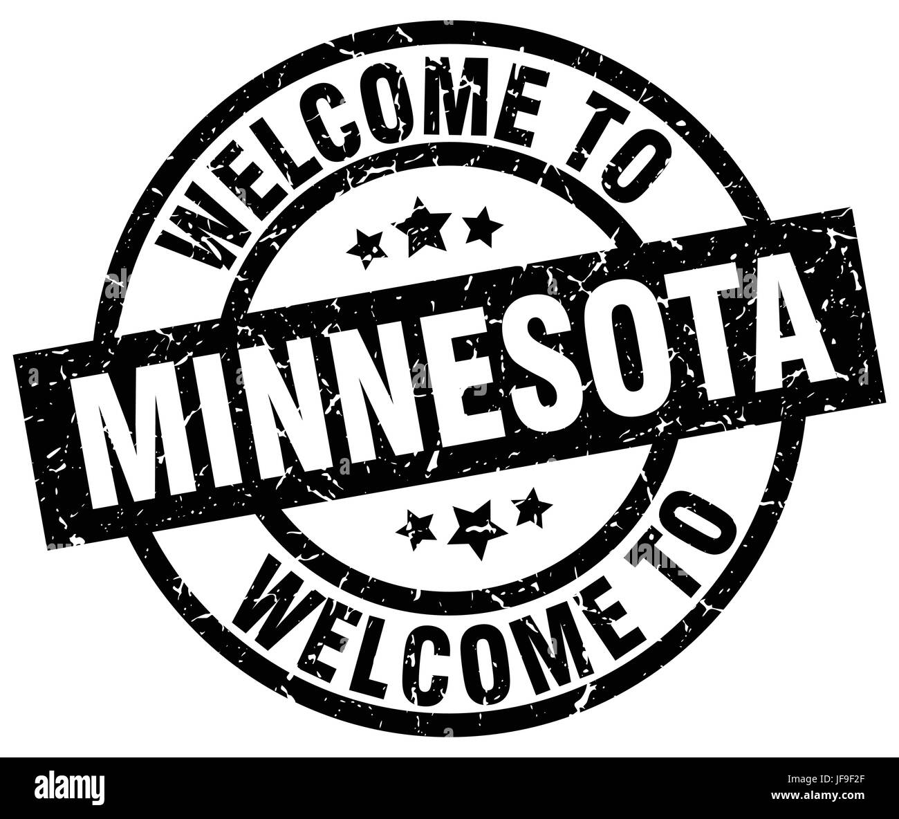 welcome to Minnesota black stamp Stock Vector Image & Art - Alamy