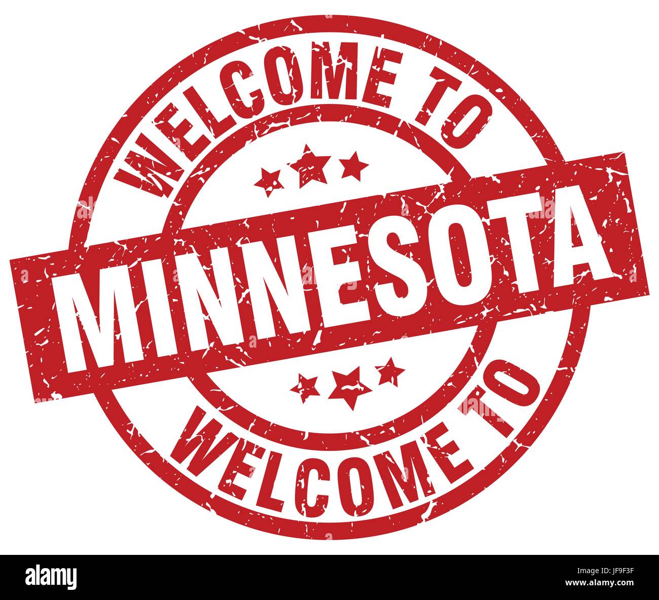 welcome to Minnesota red stamp Stock Vector Image & Art - Alamy