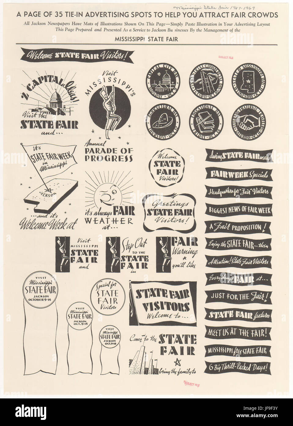 An intriguing collection of 35 vintage tie-in advertisements, providing ...