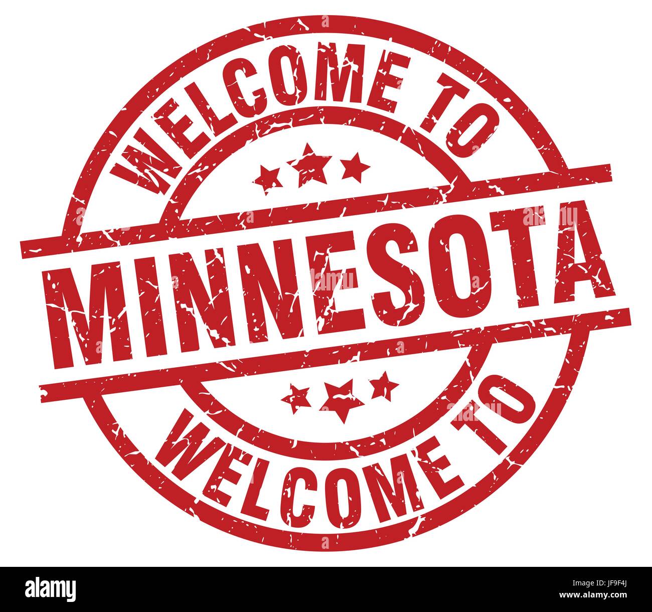 welcome to Minnesota red stamp Stock Vector Image & Art - Alamy
