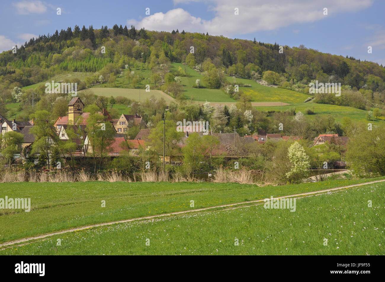 Kocher jagst radweg hi-res stock photography and images - Alamy