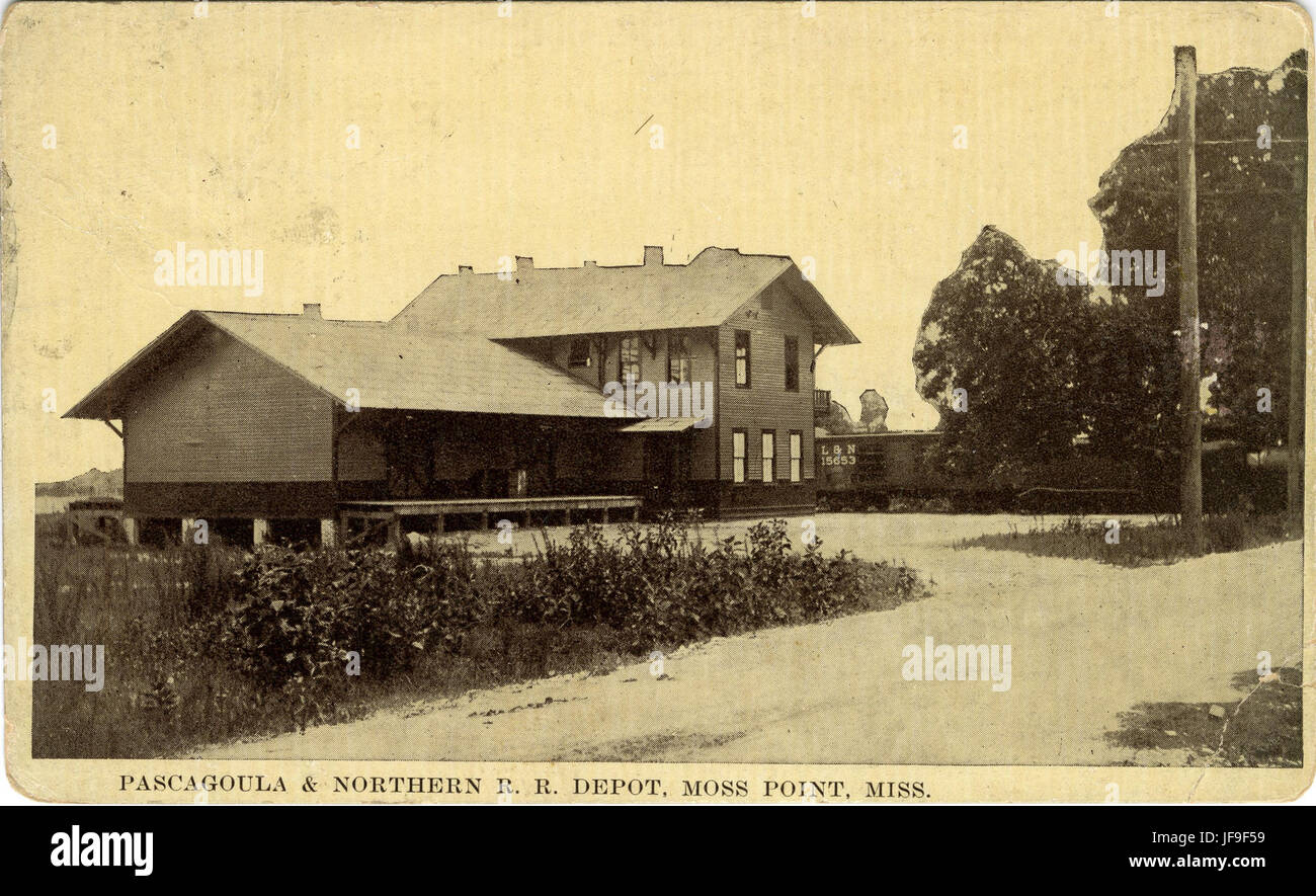 Map of moss point hi-res stock photography and images - Alamy