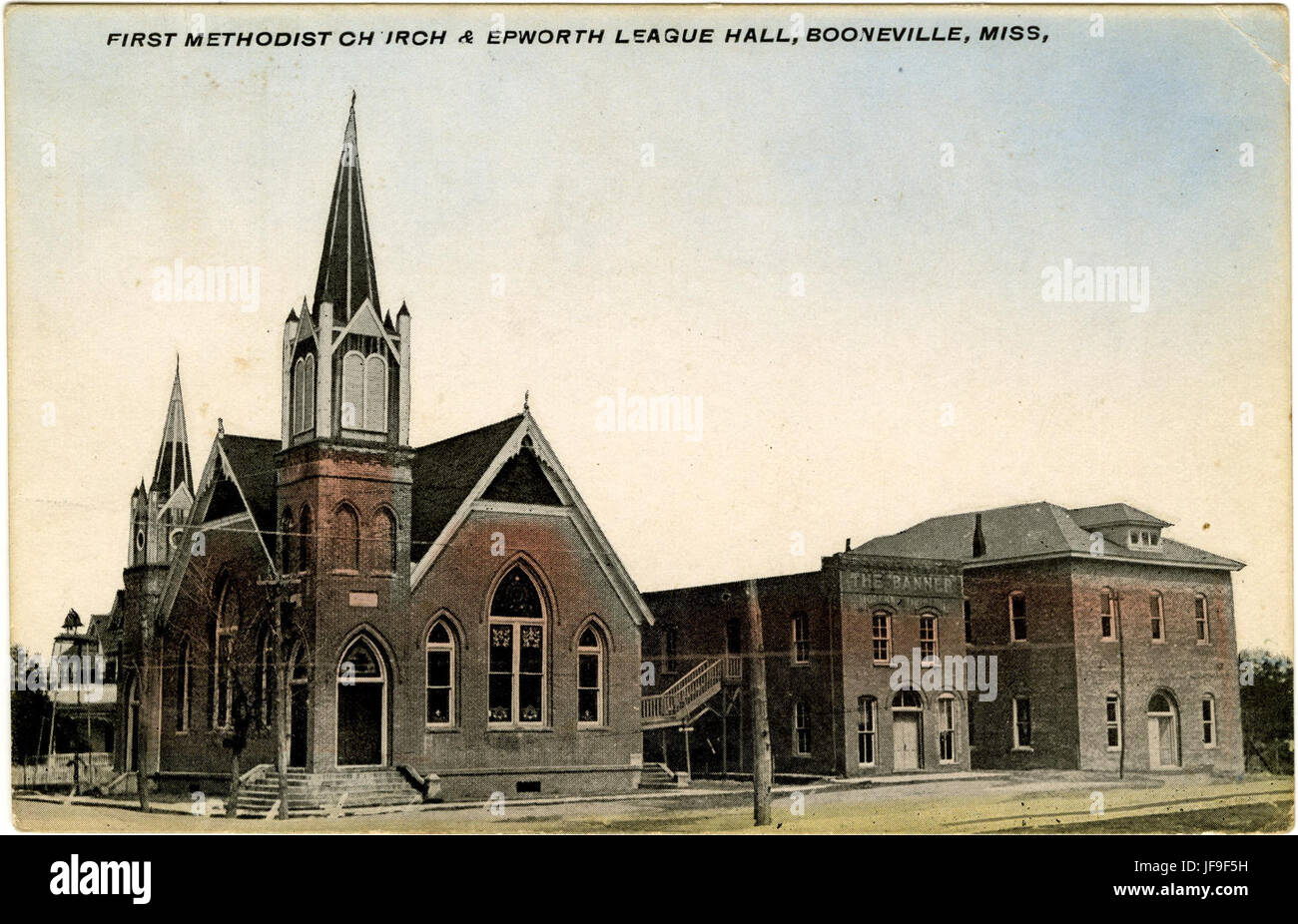 A historical visit to the First Methodist Church and Epworth League ...
