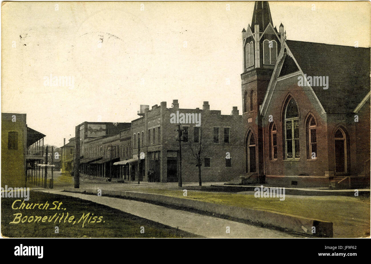 Map of booneville hi-res stock photography and images - Alamy