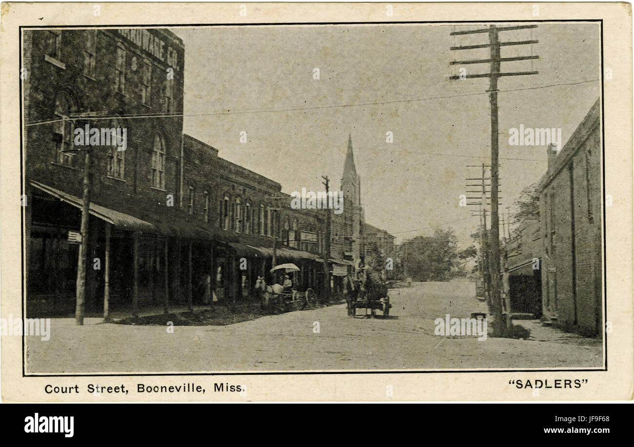 Map of booneville hi-res stock photography and images - Alamy