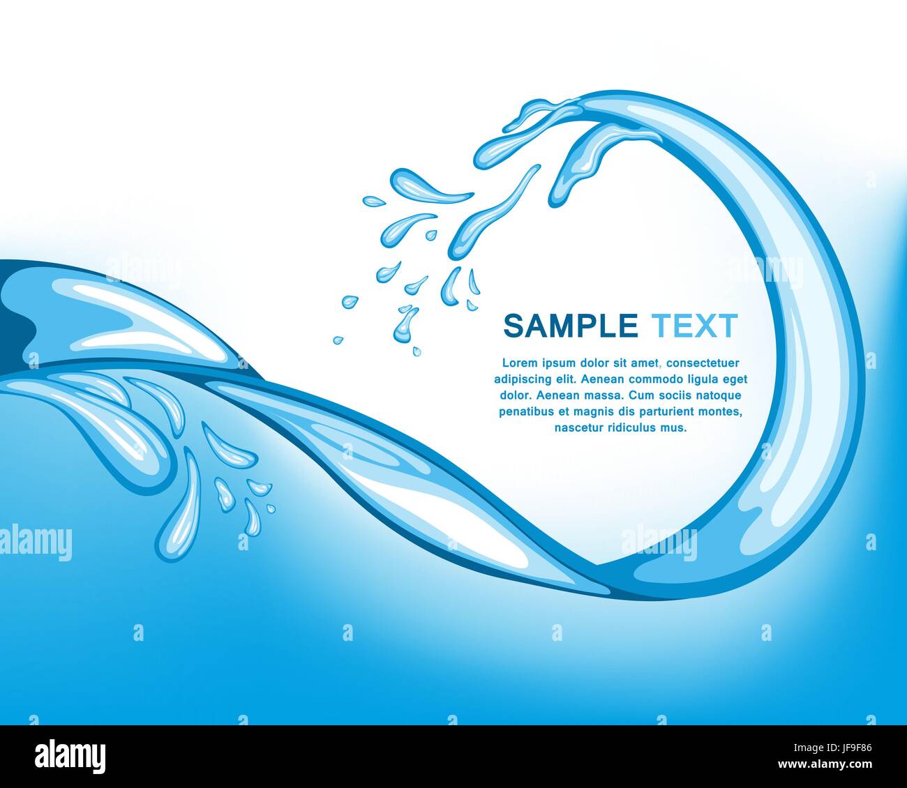 Water wave background Stock Vector Image & Art - Alamy