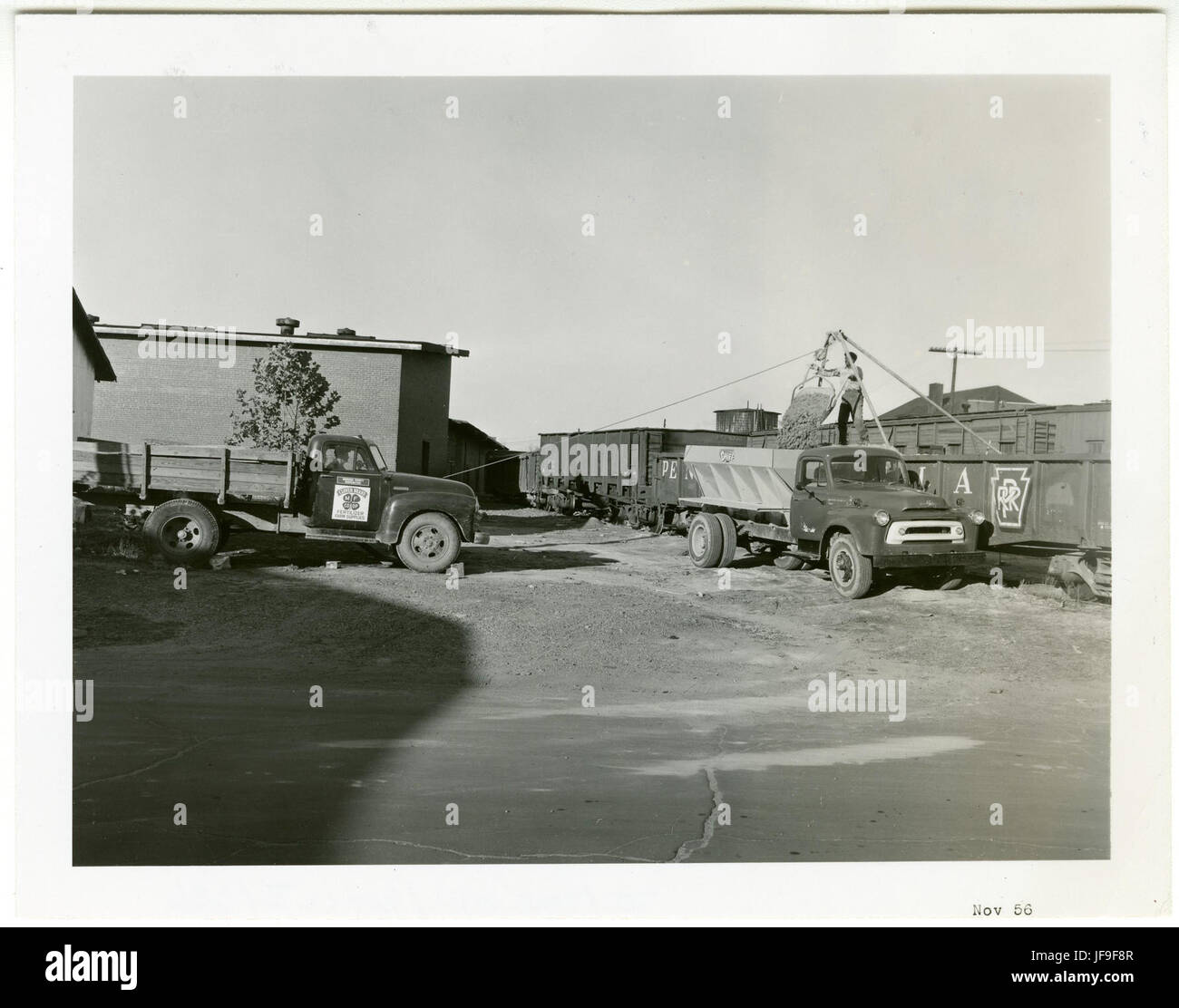 A historical photograph of the Grenada Co-operative, reflecting the ...
