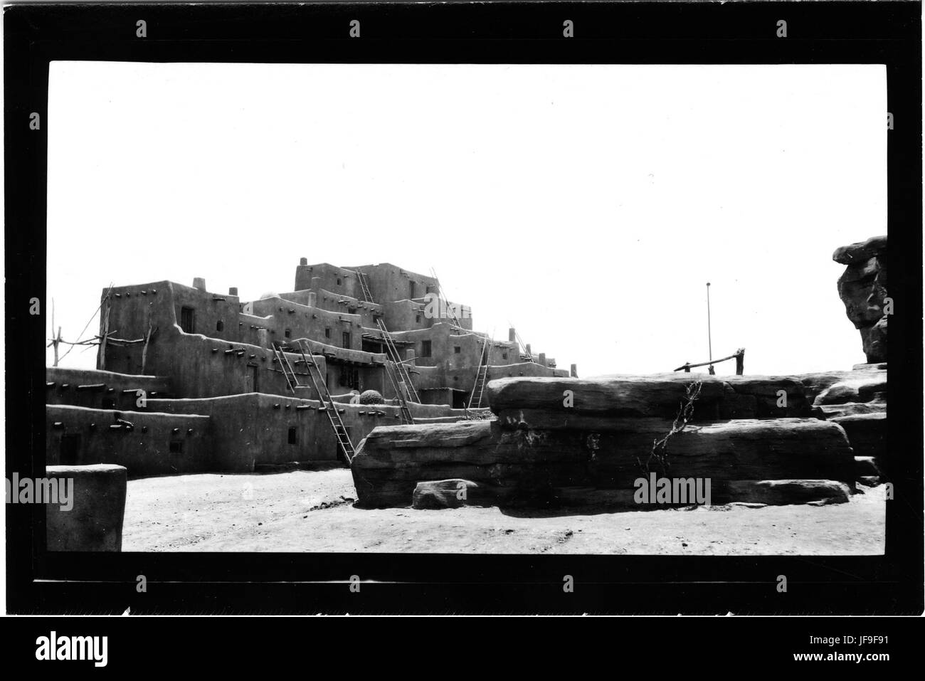 A collection of historical photographs captured during a trip to Canada ...