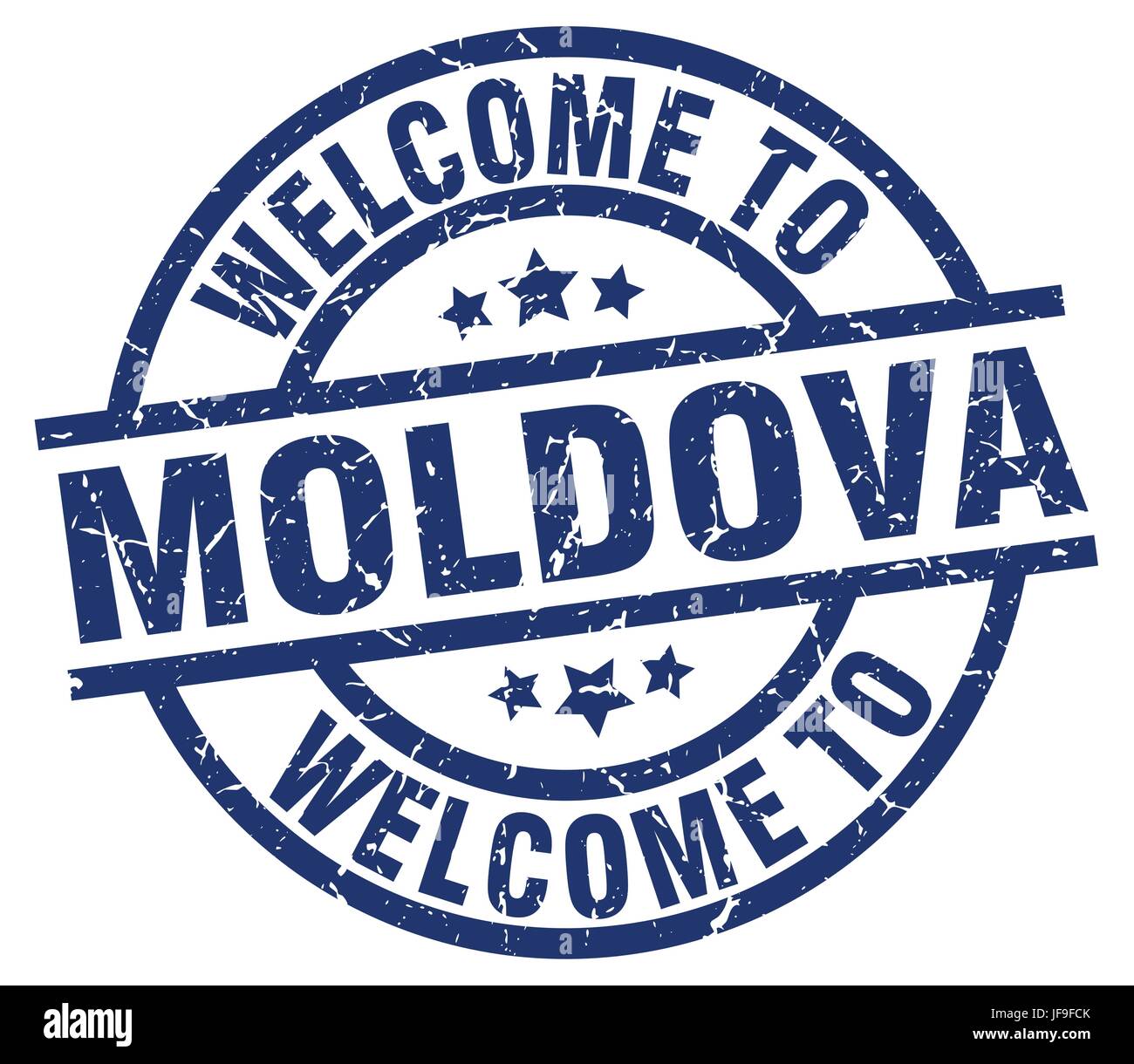 welcome to Moldova blue stamp Stock Vector Image & Art - Alamy