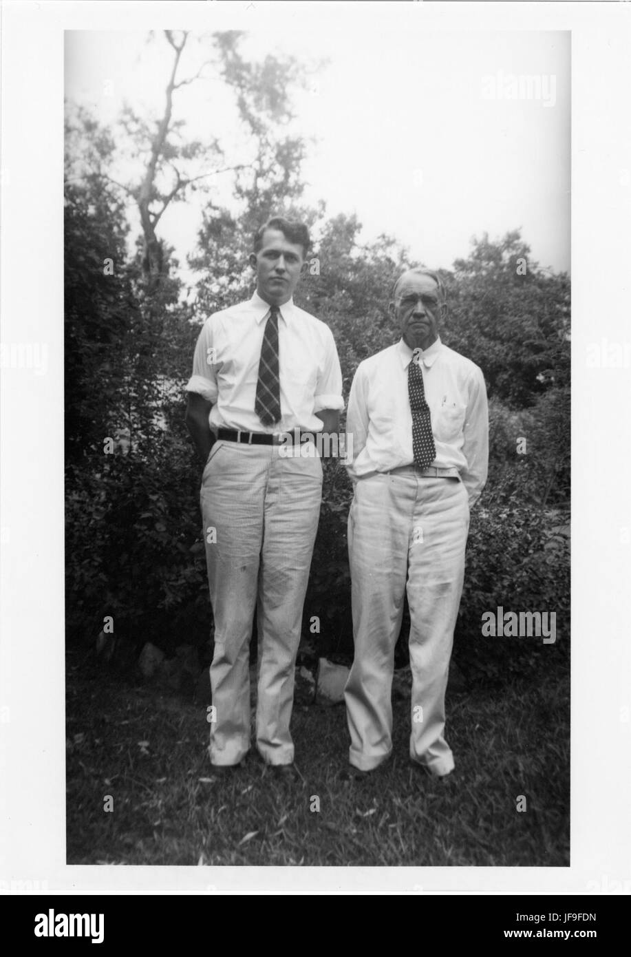 Luther Hamilton and his son, Luther Hamilton, Jr Stock Photo - Alamy
