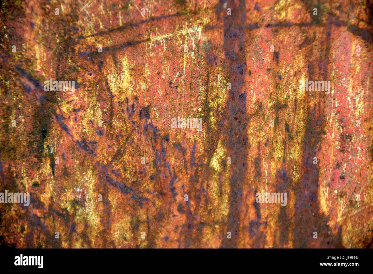 red rusty metal background Stock Photo - Alamy