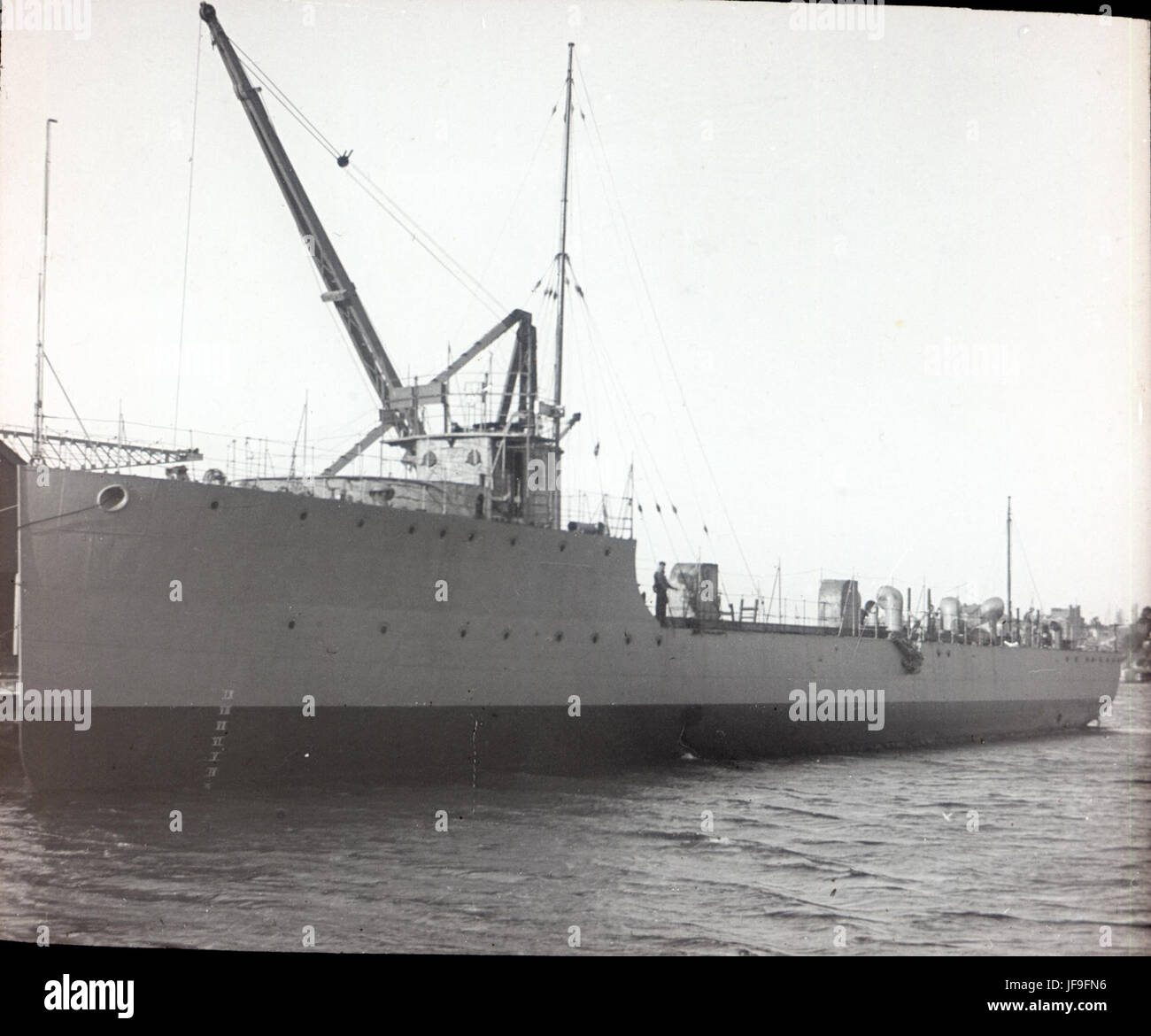 HMAS Warrego, a River-class destroyer of the Royal Australian Navy ...