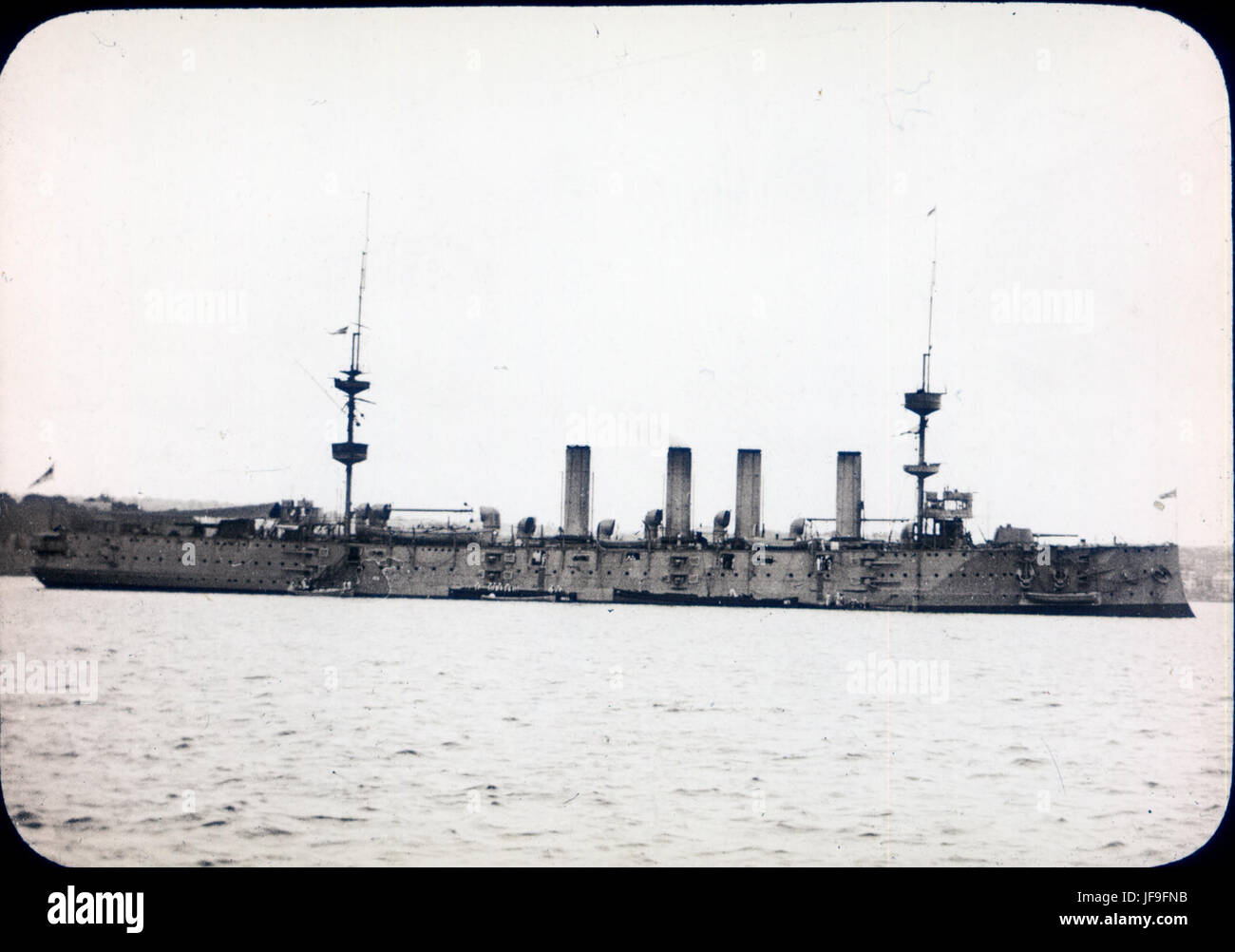 HMS Powerful: A photograph of the HMS Powerful, a historic British ...