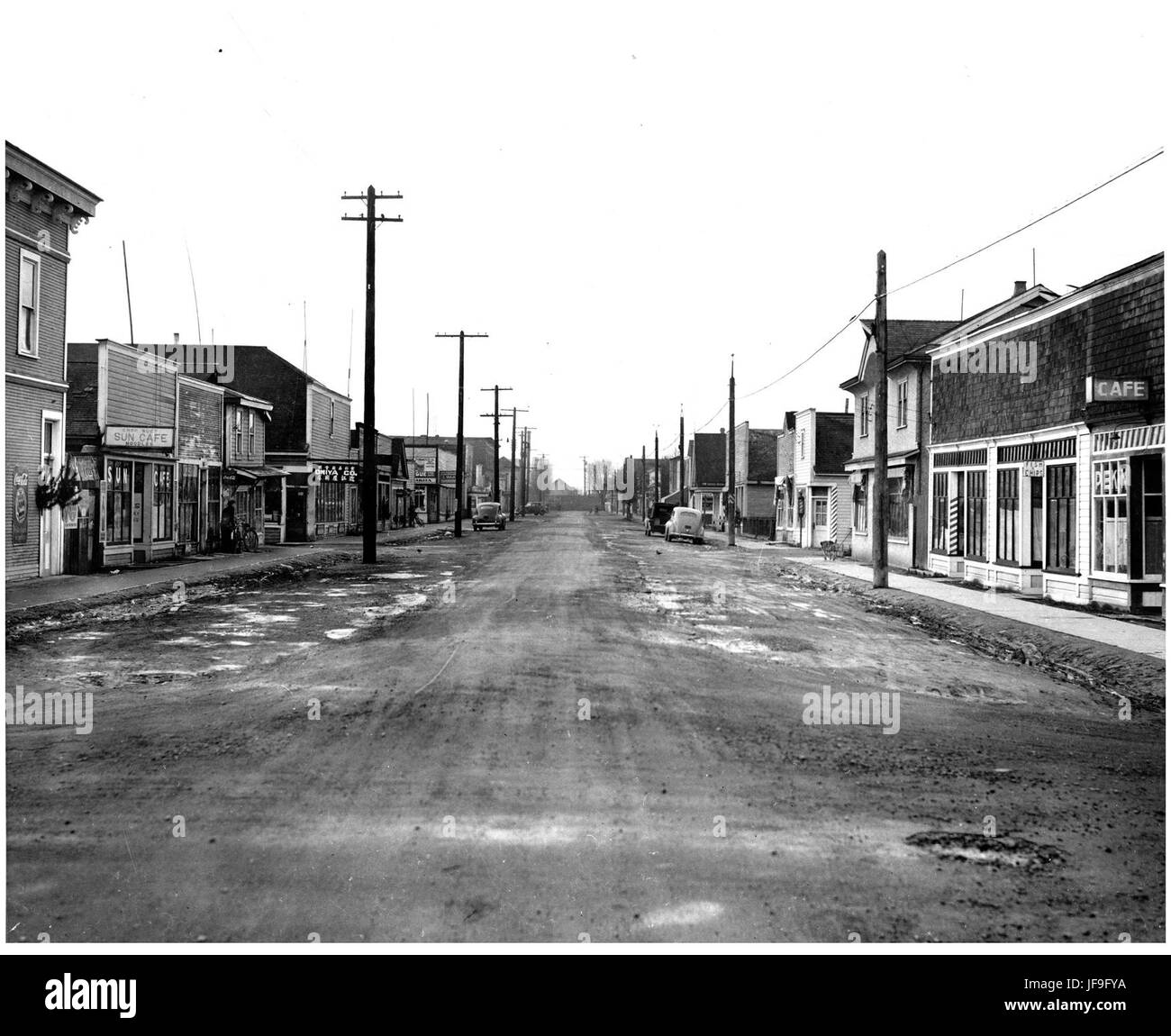 A photograph documenting the evacuation of Japanese-Canadians during ...