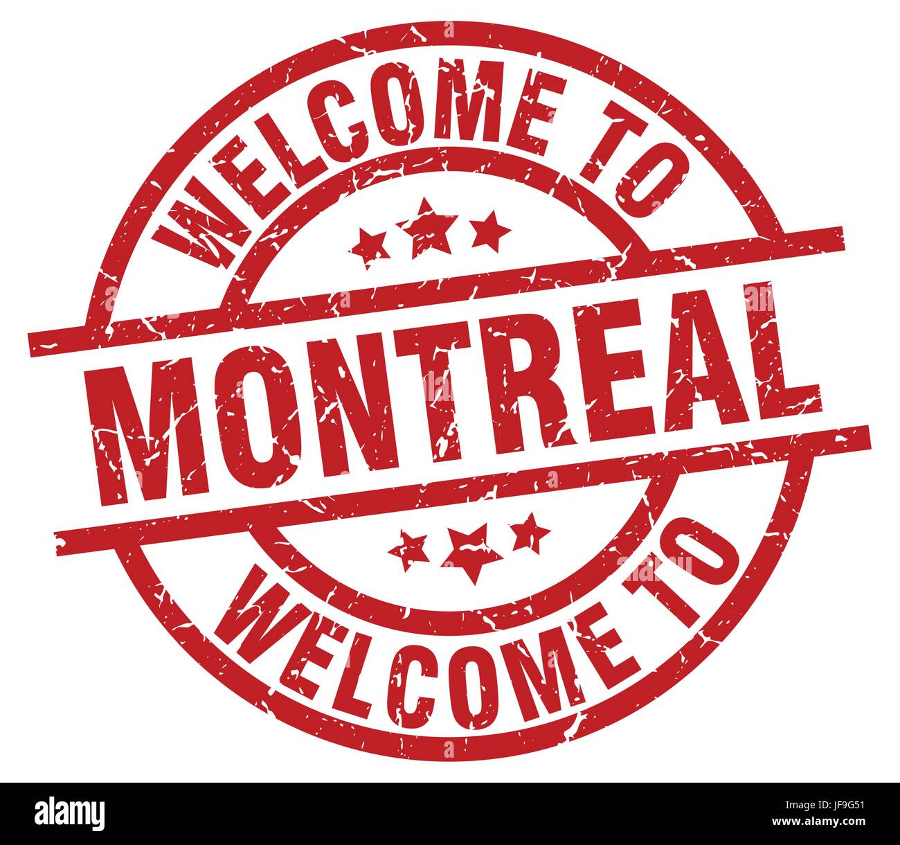 welcome to Montreal red stamp Stock Vector Image & Art - Alamy