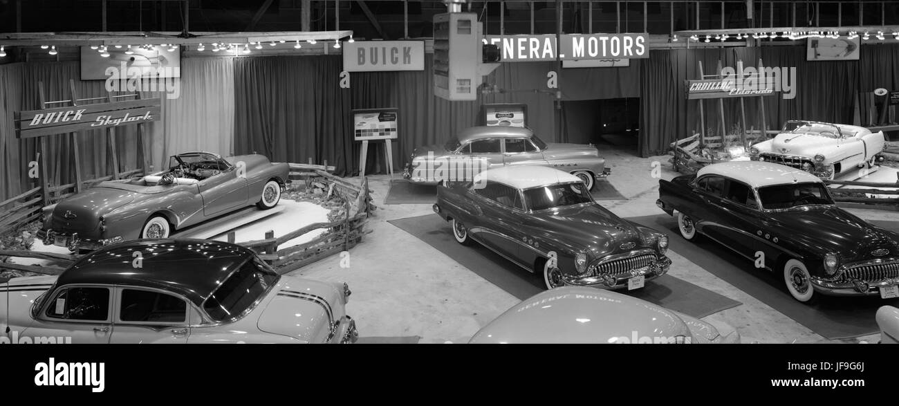 The GMC Motorama Car Show held in Edmonton, Alberta, showcasing the ...