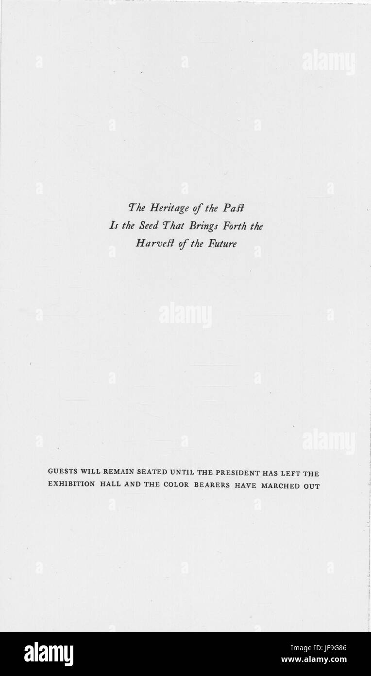 A photograph documenting the unveiling of the Charters of Freedom ...