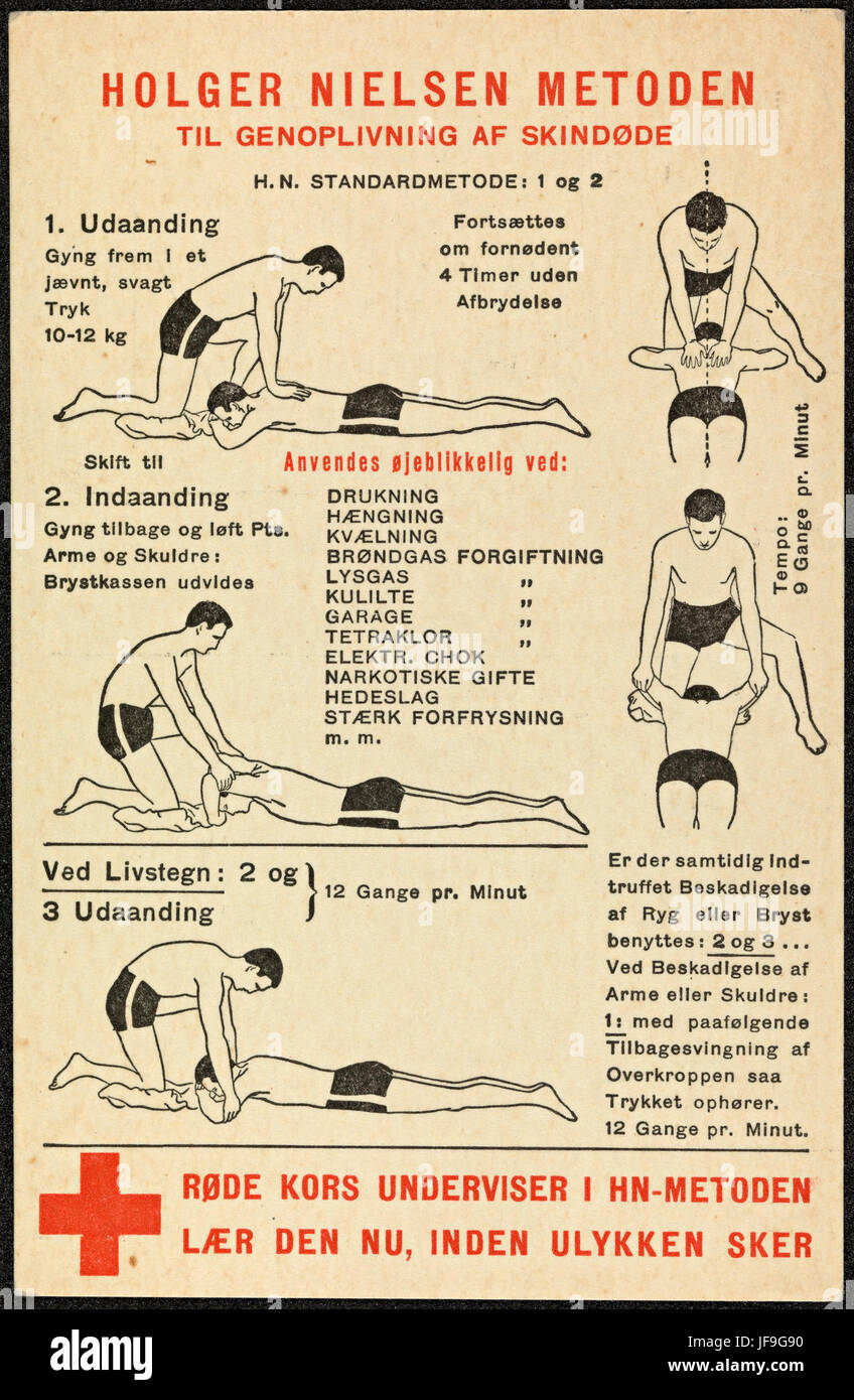 Holger Nielsen’s method for skin resuscitation, a historical technique ...