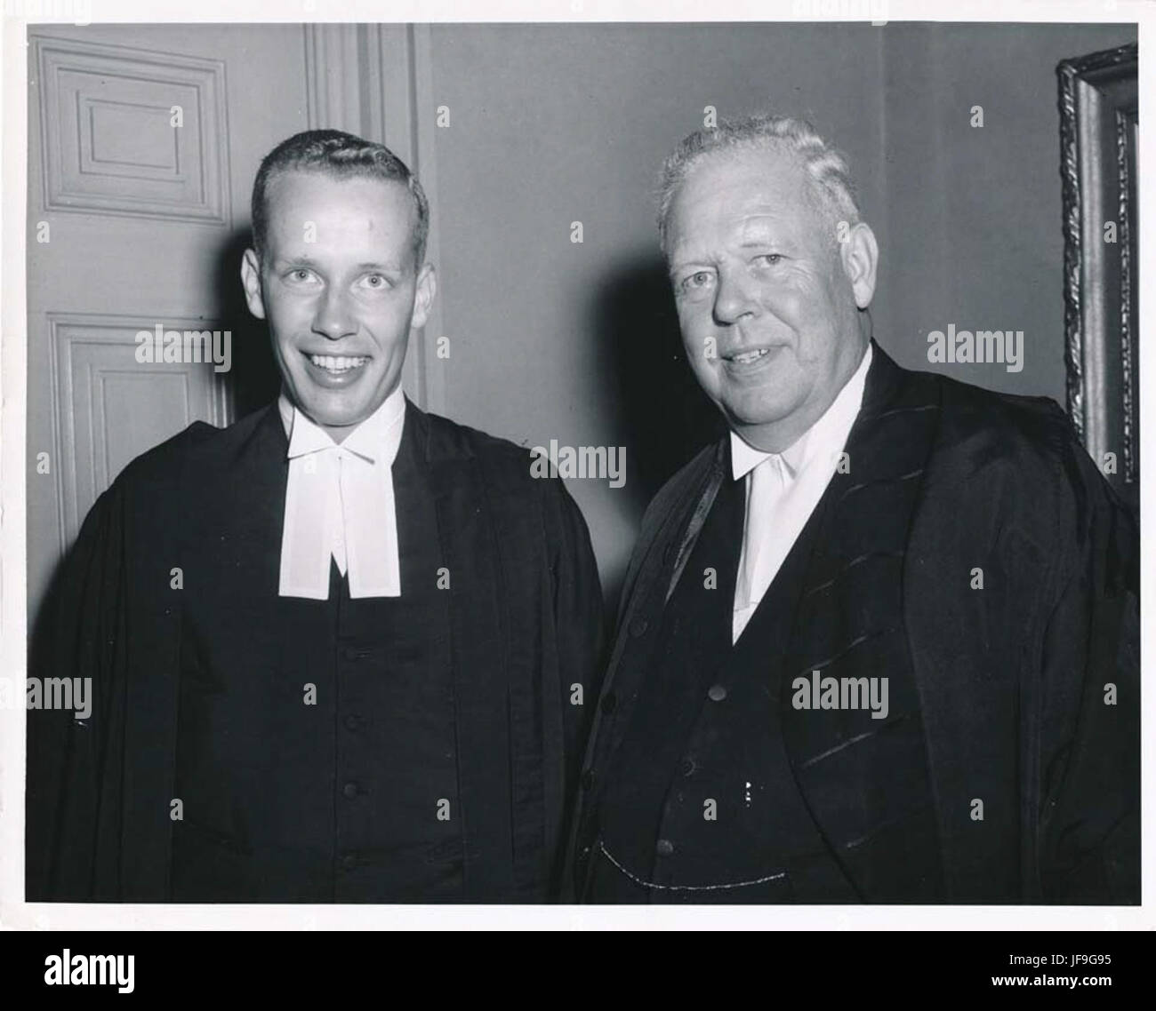 A portrait photograph of John Carson and Cyril FH Carson, possibly a ...