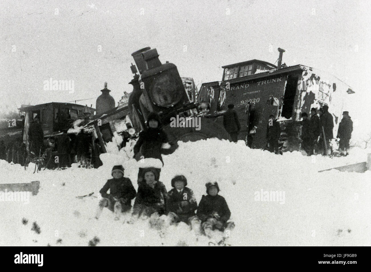The catastrophic train wreck of 1907, a tragic moment in transportation ...