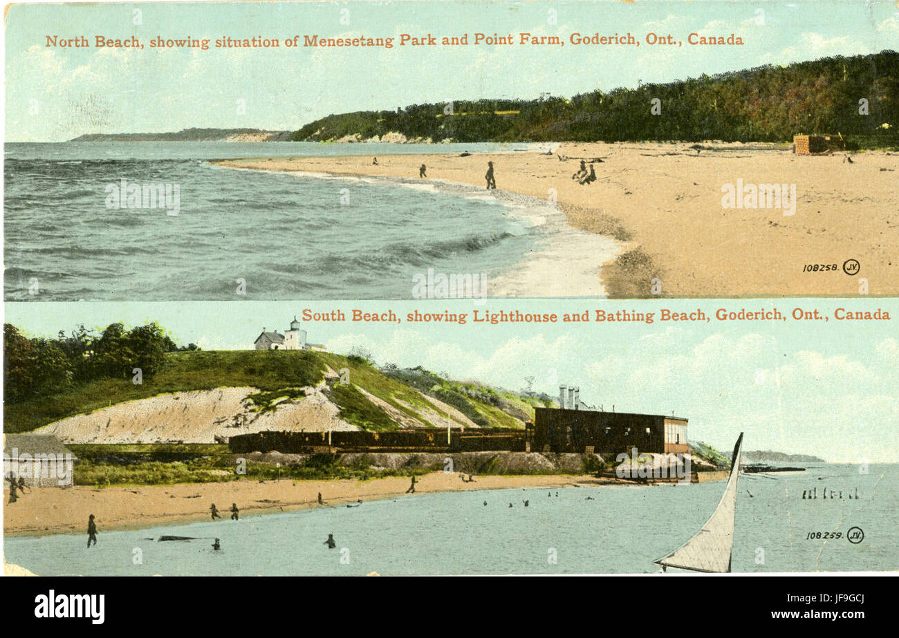 Goderich Beaches, 1914 27340986132 o Stock Photo - Alamy