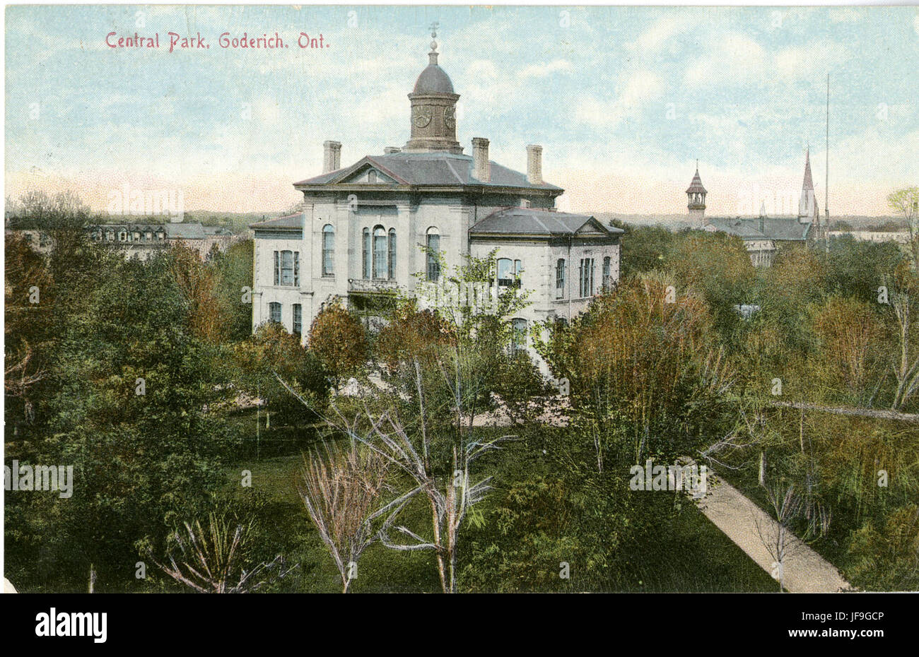 Map of goderich hi-res stock photography and images - Alamy